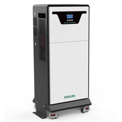 China RSUN Stackable All-in-One ESS 3.6kWh 6kWh with 90-280VAC Wide Grid Input and 8000 Cycle Life for sale