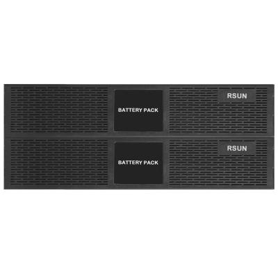 China 19 Inch Rack Type UPS Battery Cabinet for RSUN Online UPS Systems 6KVA-10KVA - Extended Backup Power for Servers for sale