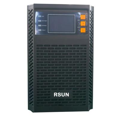 China 2kVA 2000W Pure Sine Wave UPS Tower Type Online UPS with British Sockets 110-300VAC for sale