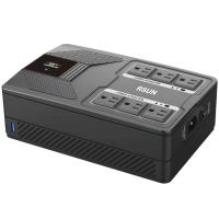 China 220W Lithium Ion UPS Power Strip with LiFePO4 Battery for CCTV NAS POS Systems - 55Wh/75Wh Capacity for sale