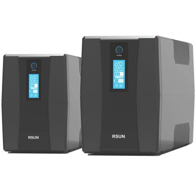 China 600va Line Interactive UPS PC UPS 800va UPSWifi Router UPS LCD UPS Device For Computer for sale