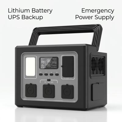 China OEM Portable Power Station 300W-3600W LiFePO4 Battery UPS Solar Generator 256Wh-2048Wh for sale