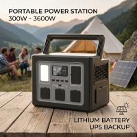 China OEM Portable Power Station 300W-3600W LiFePO4 Battery UPS Solar Generator 256Wh-2048Wh for sale