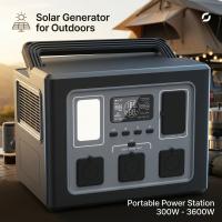 China OEM Portable Power Station 300W-3600W LiFePO4 Battery UPS Solar Generator 256Wh-2048Wh for sale