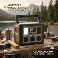 China OEM Portable Power Station 300W-3600W LiFePO4 Battery UPS Solar Generator 256Wh-2048Wh for sale
