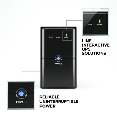 China 1250VA Line Interactive UPS Uninterruptible Power Supply Units Modified Sine Wave LED for sale