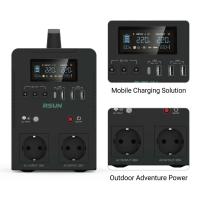 China RSN Series Portable Power Station 360W to 1500W with LiFePO4 Battery and Multiple Output Ports for sale