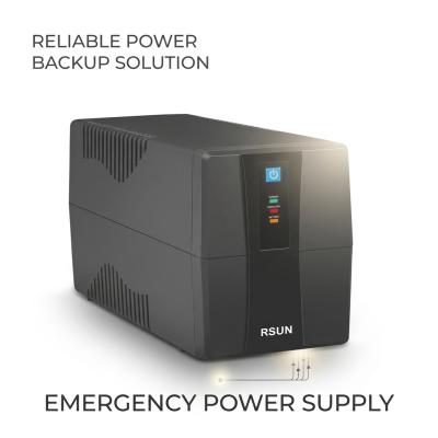 China 600VA Line Interactive UPS with AVR and LCD Display - 600W Power Backup for Desktop Computers and Network Equipment for sale