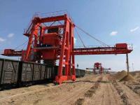 China Chain Bucket Unloader 300t/h for Railcar Limestone Unloading 380V 50Hz for sale