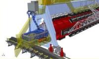 China Stockyard Bulk Cargo Handling Equipment Drum Type Coal Reclaimer Stacker for sale