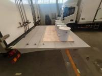 China Aluminium Palfinger Tail Lift 2000 kg Hydraulic Truck Lift SSI-2000 DC 12V for sale