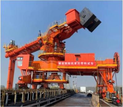 China Screw Ship Unloader for Cement Unloading 500-1500 t/h 380V 50Hz for sale
