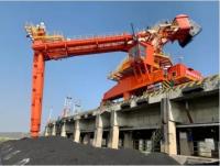 China Screw Ship Unloader for Cement Unloading 500-1500 t/h 380V 50Hz for sale