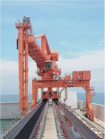 China Screw Ship Unloader for Cement Unloading 500-1500 t/h 380V 50Hz for sale