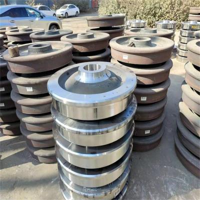 China Forged Steel Guide Wheel Heavy Duty Machining CL60 300-380HB Quenched Tempered for sale