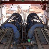 China Rotary Railroad Car Unloading System 60t Capacity 160° Rotation Angle for Coal Power Plant for sale