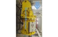 China 0.85t31m Electric Hydraulic Telescopic Boom Marine Crane for Offshore Service Vessel 55kW 440V for sale