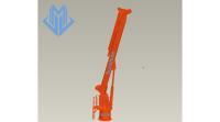 China 4t30m Electric Hydraulic Telescopic Boom Marine Crane for Offshore Service Vessel for sale