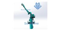 China 2.5t 22m Electric Hydraulic Foldable Boom Marine Crane for Offshore Support Vessel for sale