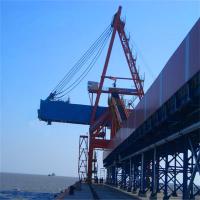 China 800 TPH Screw Ship Unloader for Bulk Material Unloading from Vessel for sale