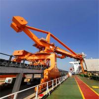 China 800 TPH Screw Ship Unloader for Bulk Material Unloading from Vessel for sale