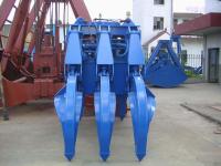 China Electric Hydraulic Orange Peel Grab 6.3m³ 55kw for Domestic Garbage Handling for sale