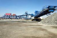 China Heavy Duty Crawler Transfer Conveyor Material Open Cast Mines for sale