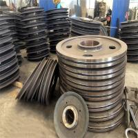 China Large Heavy Duty Cold Rolled Steel Cast Steel Pulley for Heavy Machinery 500mm for sale