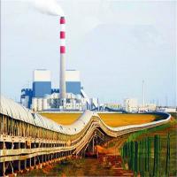 China Bulk Material Curved Belt Conveyor System Long Distance for sale
