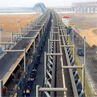 China Long Distance Curved Belt Conveyor System 800mm to 1200mm Width for Bulk Material Handling for sale