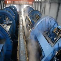 China Rotary Railroad Car Dumper System Automatic Unloading System For Coal Handling for sale