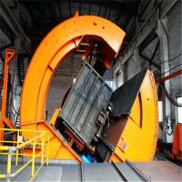 China Railway Car Tipping Machine Automatic Rotary Dumper System For Bulk Materials for sale