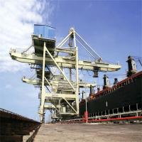 China Bridge Type Grab Ship Unloader 1000-150000 DWT for Bulk Material Port Terminal for sale