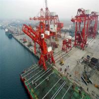 China Bridge Type Grab Ship Unloader 1000-150000 DWT for Bulk Material Port Terminal for sale
