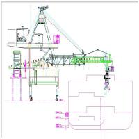China 2000 Tph Belt Type Ship Loader for Loading Bagged Goods to Ship for sale
