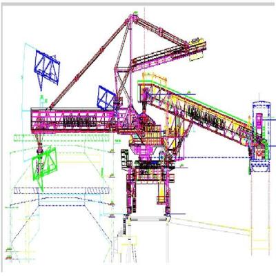 China Belt Type Ship Loader 3000 t/h Bulk Materials Continuous Loading Machine for sale