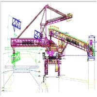 China Continuous Loading Ore Bulk Carrier Automatic Ship Loader 2500 t/h Capacity for sale