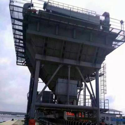 China Cartridge Type Dust Controlled Eco Hopper 40m3 500tph for Wood Pellet Unloading at Seaport Terminal for sale