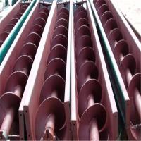 China Inclined Trough Horizontal Screw Conveyor Electrical Type 32-800 m³/h for Dry Bulk Material for sale