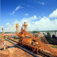 China Stockyard Heavy Duty Boom Stacker For Bulk Materials Handling for sale