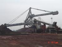 China Stockyard Stacking And Reclaiming System For Bulk Material Handling for sale