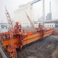 China Bridge Type Bucket Wheel Stockyard Reclaimer 50-3000 t/h Rail Span 16-50 m for sale