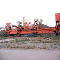 China Bridge Type Bucket Wheel Stacker Reclaimer 200-3000 t/h Rail Span 20-60 m for sale