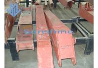 China Pedestal Stiff Boom Marine Crane 10m Working Radius 10500 kg Offshore Fixed Boom Crane for sale