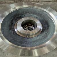 China Forged Steel Guide Wheel Heavy Duty Machining CL60 300-380HB Quenched Tempered for sale