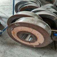 China Forged Steel Guide Wheel Heavy Duty Machining CL60 300-380HB Quenched Tempered for sale