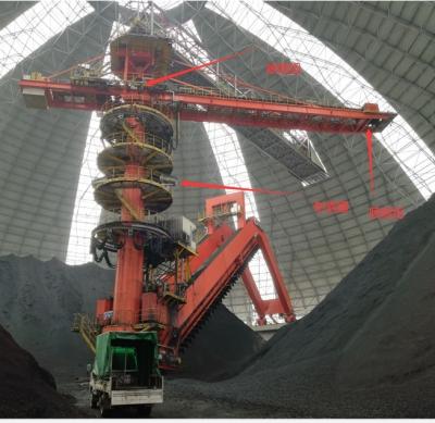 China 500 Tph Bulk Cargo Handling Equipment Combined Stacker Reclaimer for sale