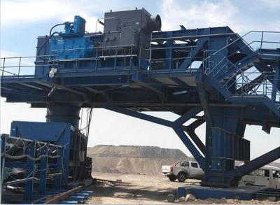 China Crawler Mounted Transfer Conveyor for Waste Bulk Materials 200-5000 t/h for sale