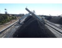 China Heavy Duty Slewing Cantilever Stacker For Bulk Material Storing And Blending for sale