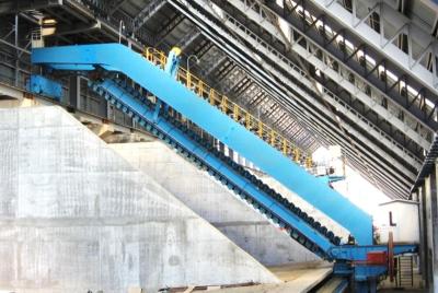 China Gantry Type Scraper Reclaimer For Bulk Cargo Handling In Stockyard for sale